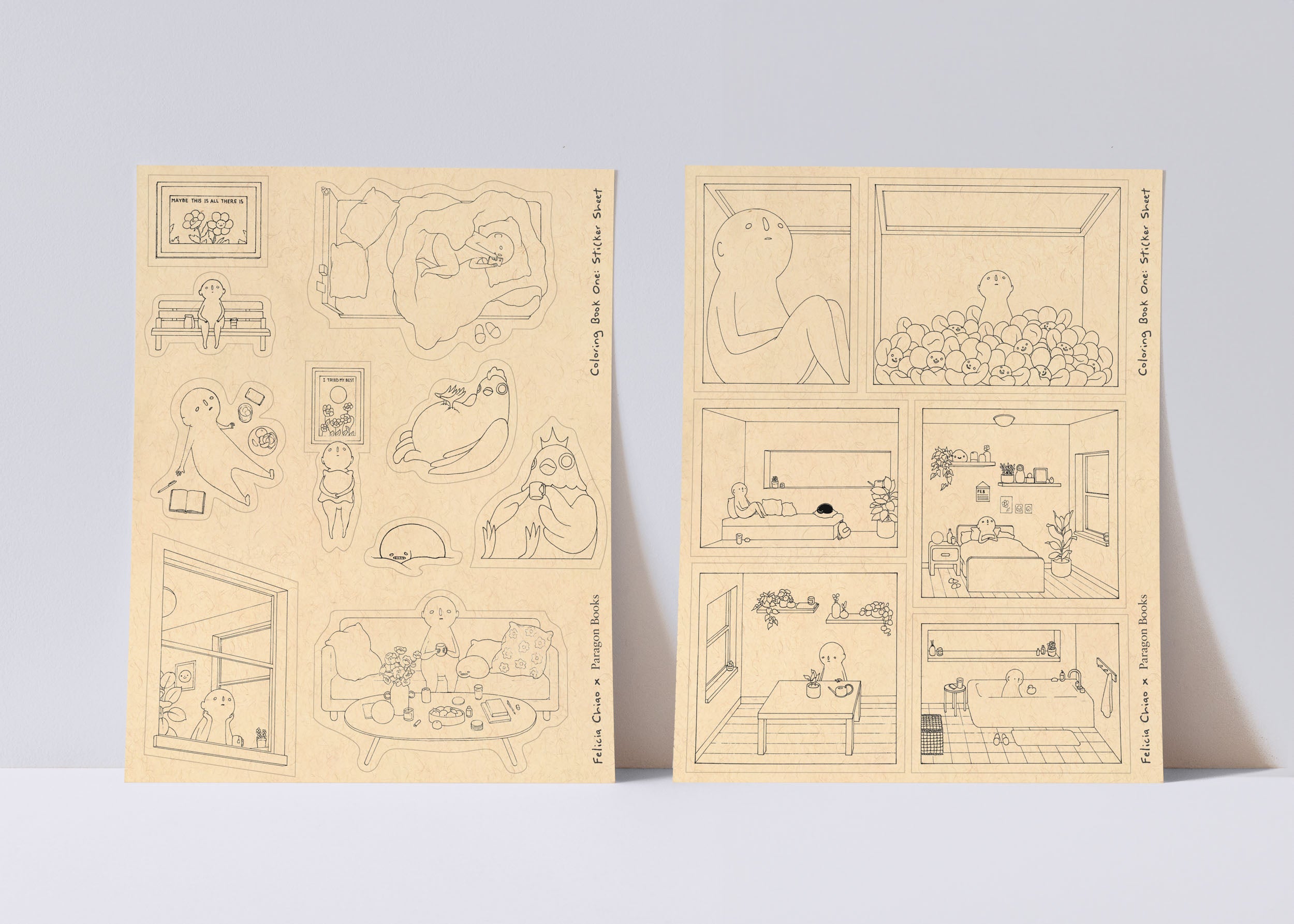 Felicia Chiao - Sticker Set – Paragon Books